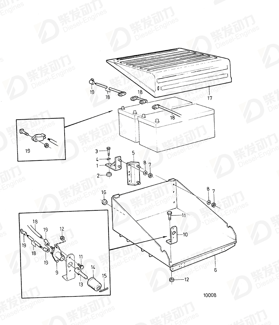 Hexagon nut 971072 price,VOLVO, spare parts wholesale-Diesel Engines ...