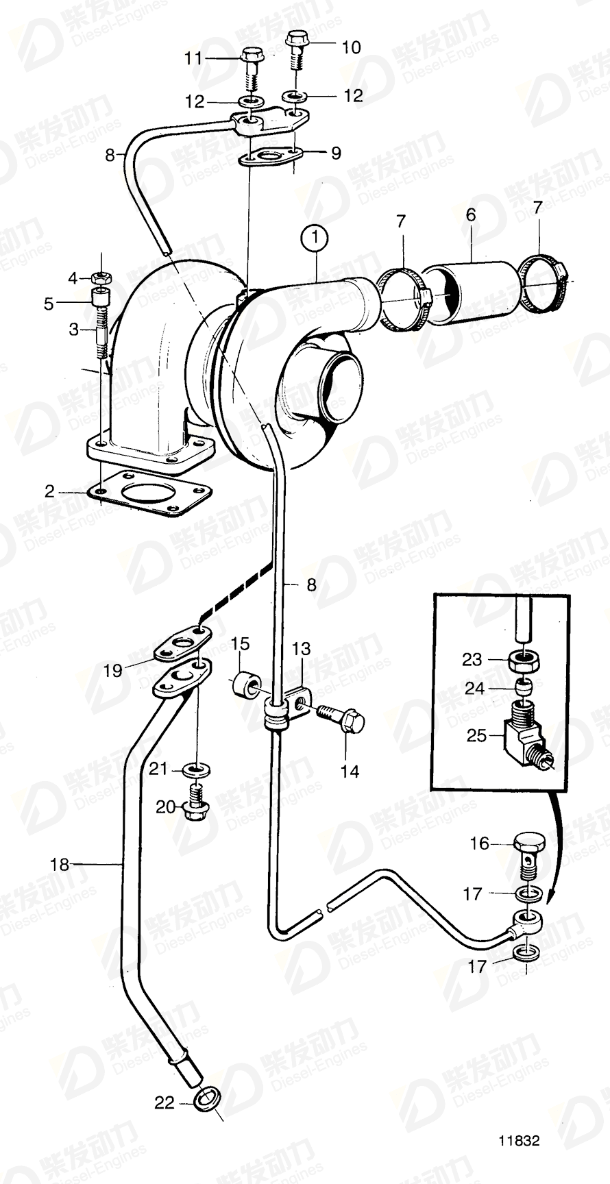 Turbocharger 848554 price,VOLVO,Cooling System spare parts wholesale ...