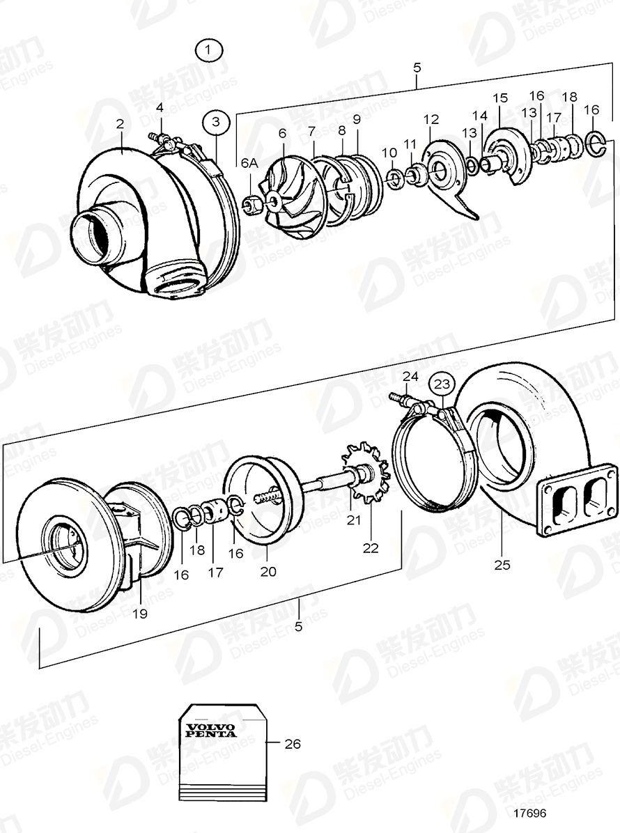 Repair kit 877075 price,VOLVO,Intake and Exhaust System spare parts ...