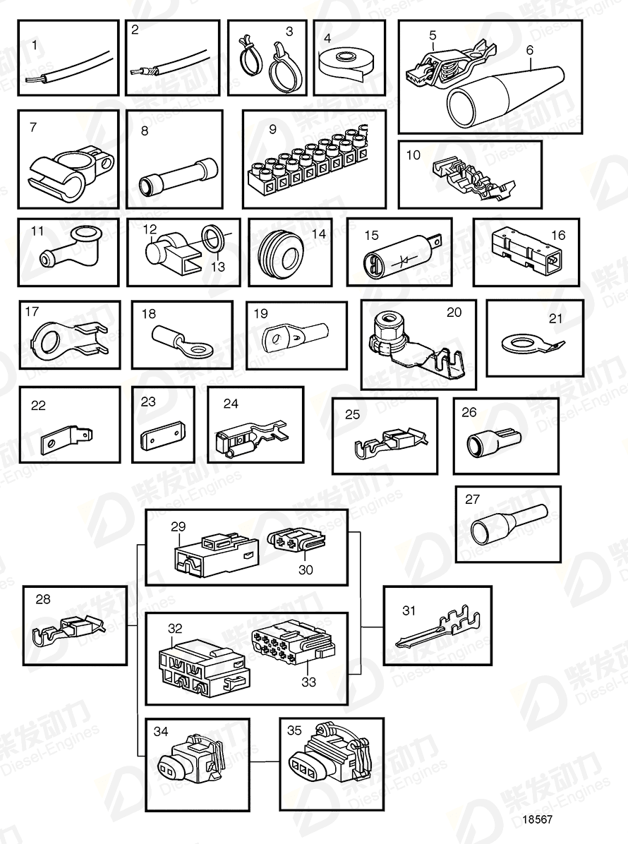 Cable 863657 price,VOLVO,Electrical System spare parts wholesale-Diesel ...