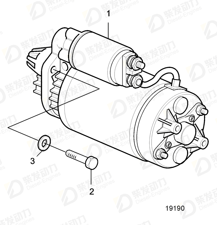 Starter Motor 21311522 price,VOLVO,Electrical System spare parts ...