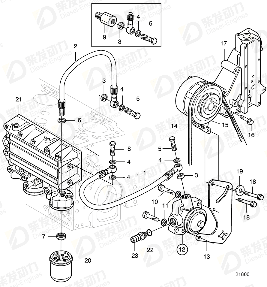 Pulley 22298148 price,VOLVO,Fuel System spare parts wholesale-Diesel ...
