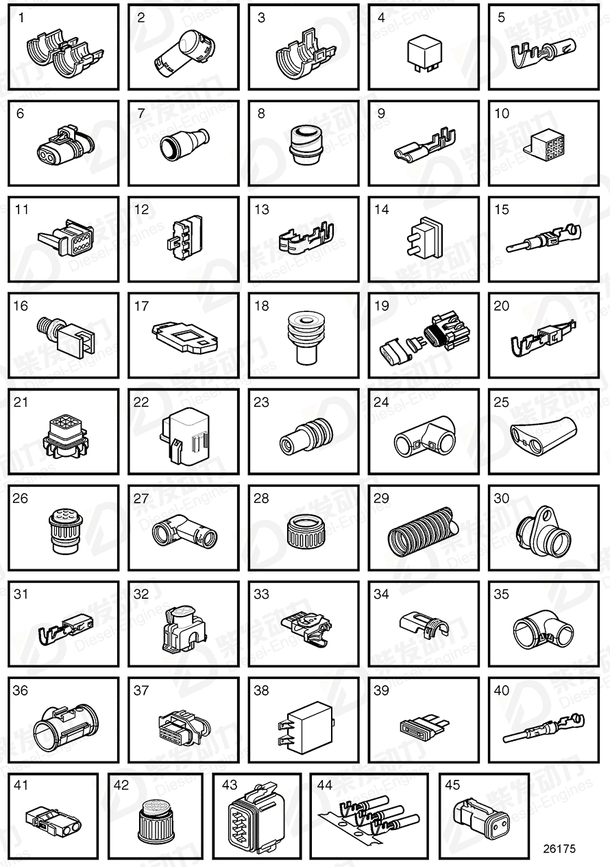 Cable terminal 874251 price,VOLVO,Electrical System spare parts ...
