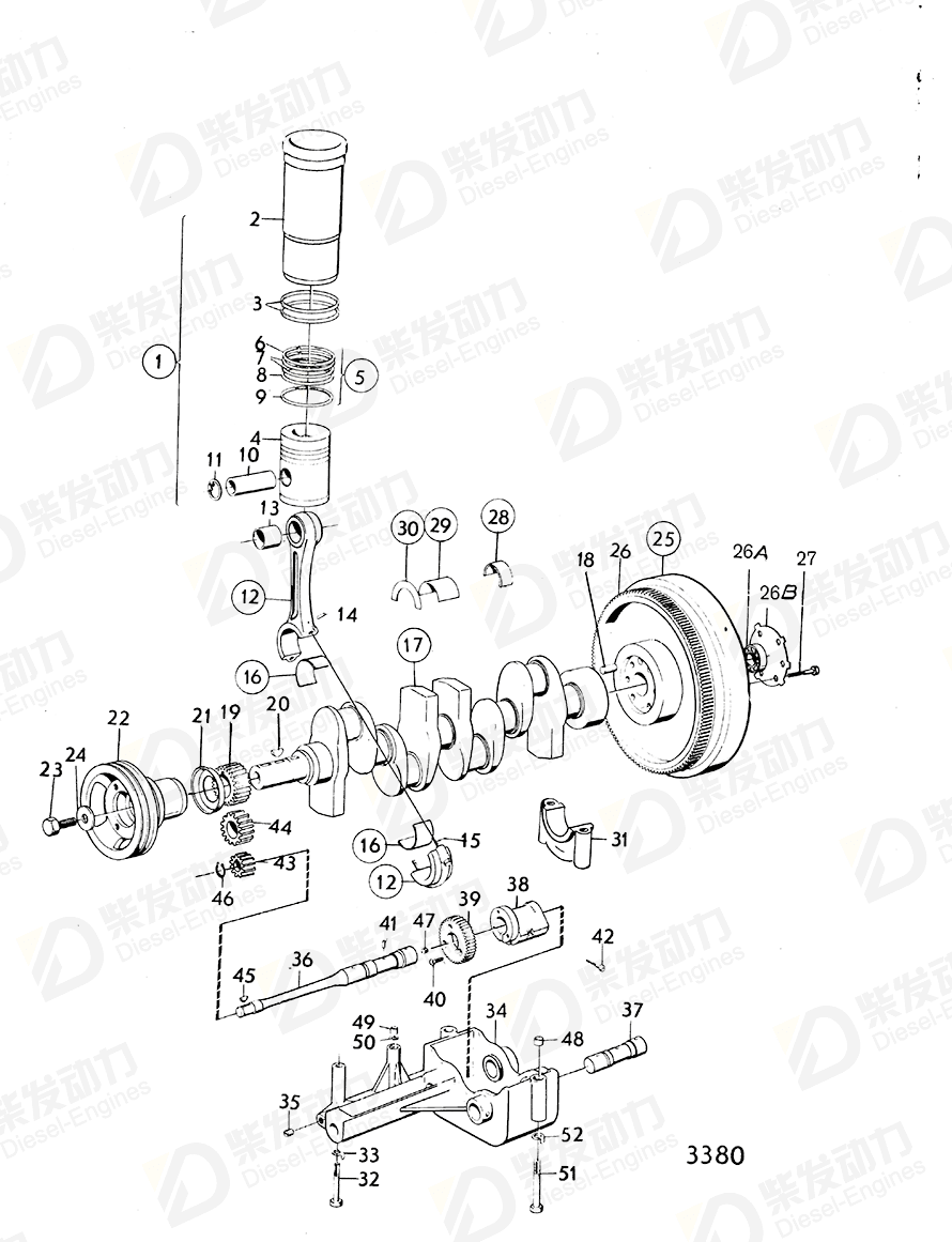 Pulley 787614 price,VOLVO,Engine spare parts wholesale-Diesel Engines ...