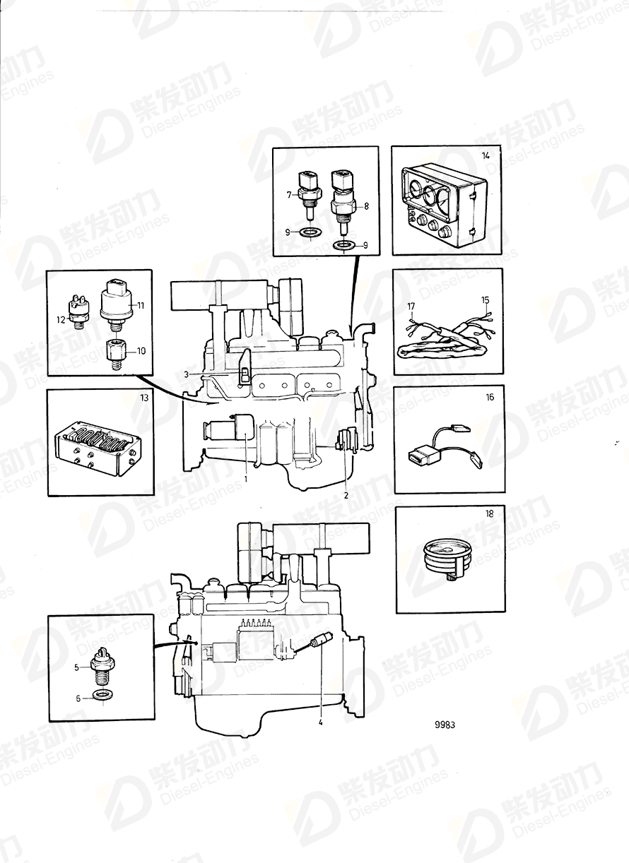Oil pressure sensor 862155 price,VOLVO,Electrical System spare parts ...